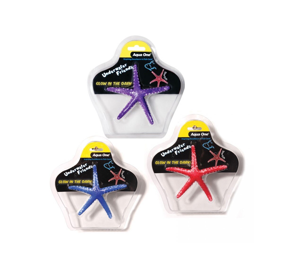 Starfish Glow in the Dark Ornament - Single Assorted Colour - Exotics ...