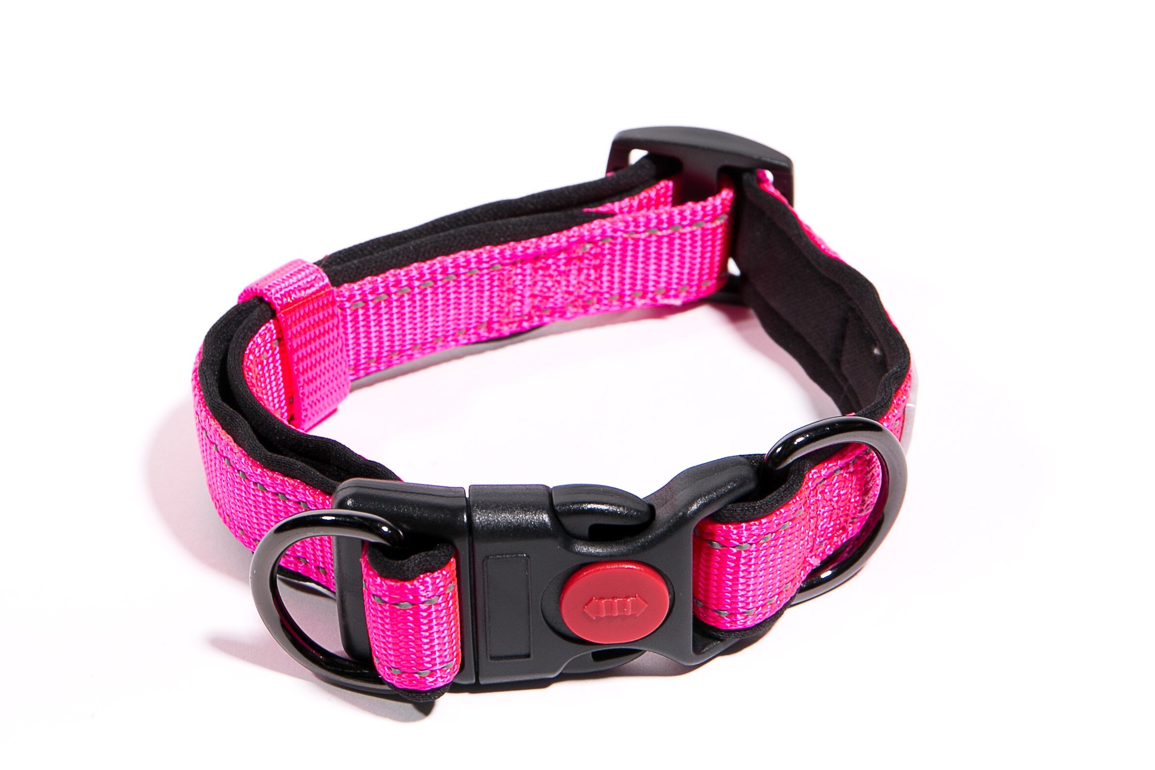 Reflective Lockable Collar - Dog-Collars, Leads & Harnesses-Collars ...