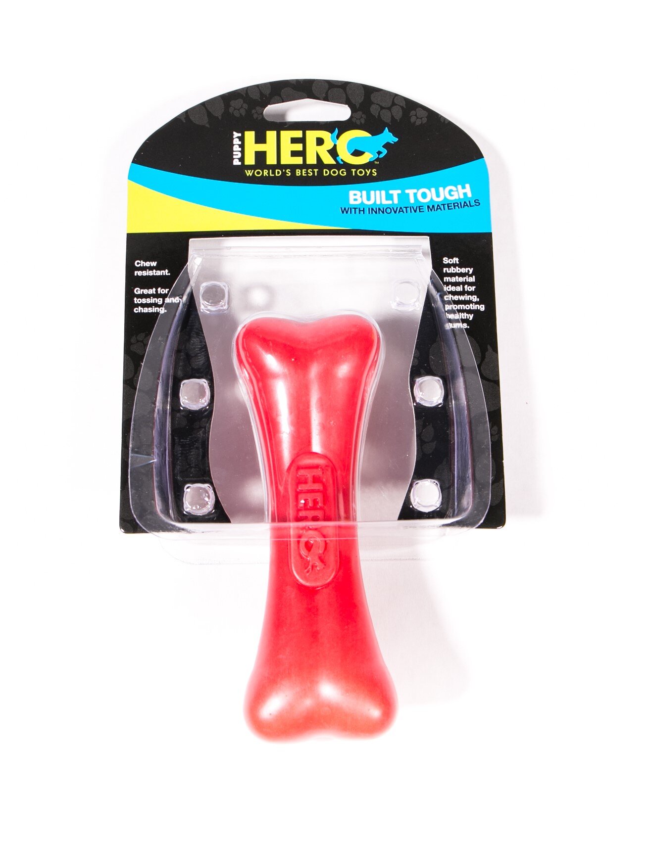 Soft Rubber Puppy Nub Bone - Dog-Toys-Chase & Fetch : Pet Shop Auckland ...