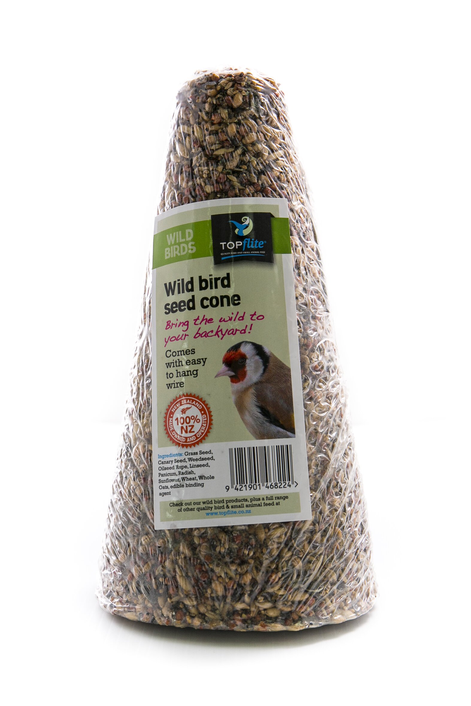 Wild Bird Cone - Birds-Wild Birds : Pet Shop Auckland – Pet.kiwi - Topflite